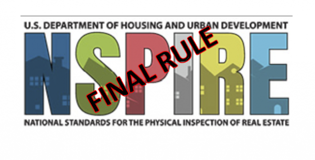 May HUD REAC/NSPIRE Newsletter: HUD Publishes NSPIRE Final Rule ...